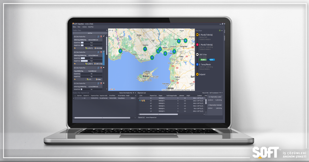 SOFTDISPOHUB Advanced Map-Based Planning and Optimization Application ...